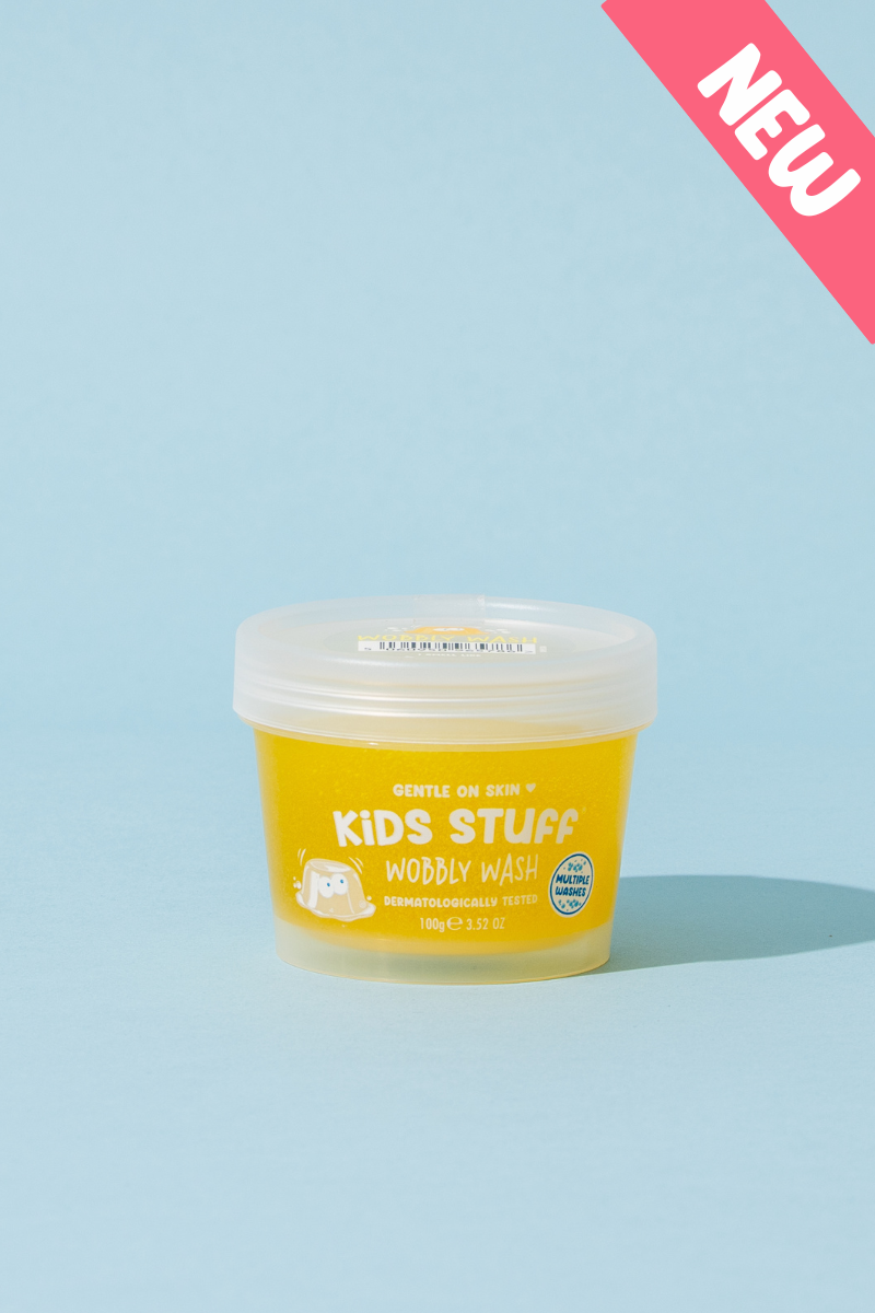 Yellow Wobbly Wash – Kids Stuff